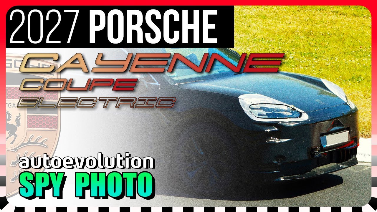Watch Out, Tesla Model X, the 2027 Porsche Cayenne Coupe Is Coming With ...
