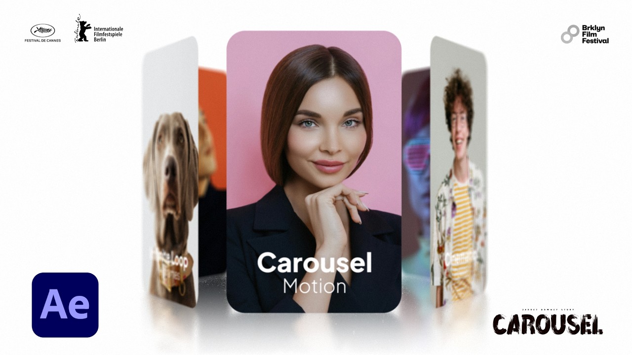 Make Apple-Style Carousel Motion Graphics in After Effects