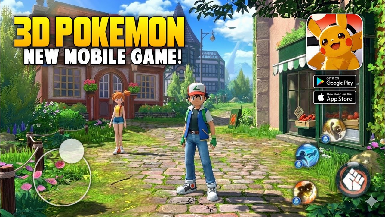 New 3D Pokemon Game For Mobile (Android/iOS) - Pokemon Master 3D