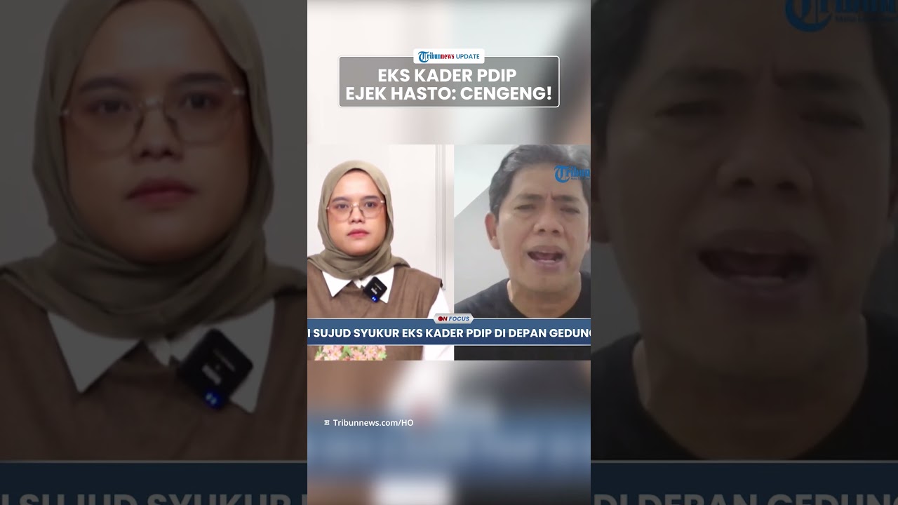 Mantan Kader PDIP 'Tertawakan' dan Ejek Hasto seusai Dikalahkan KPK ...