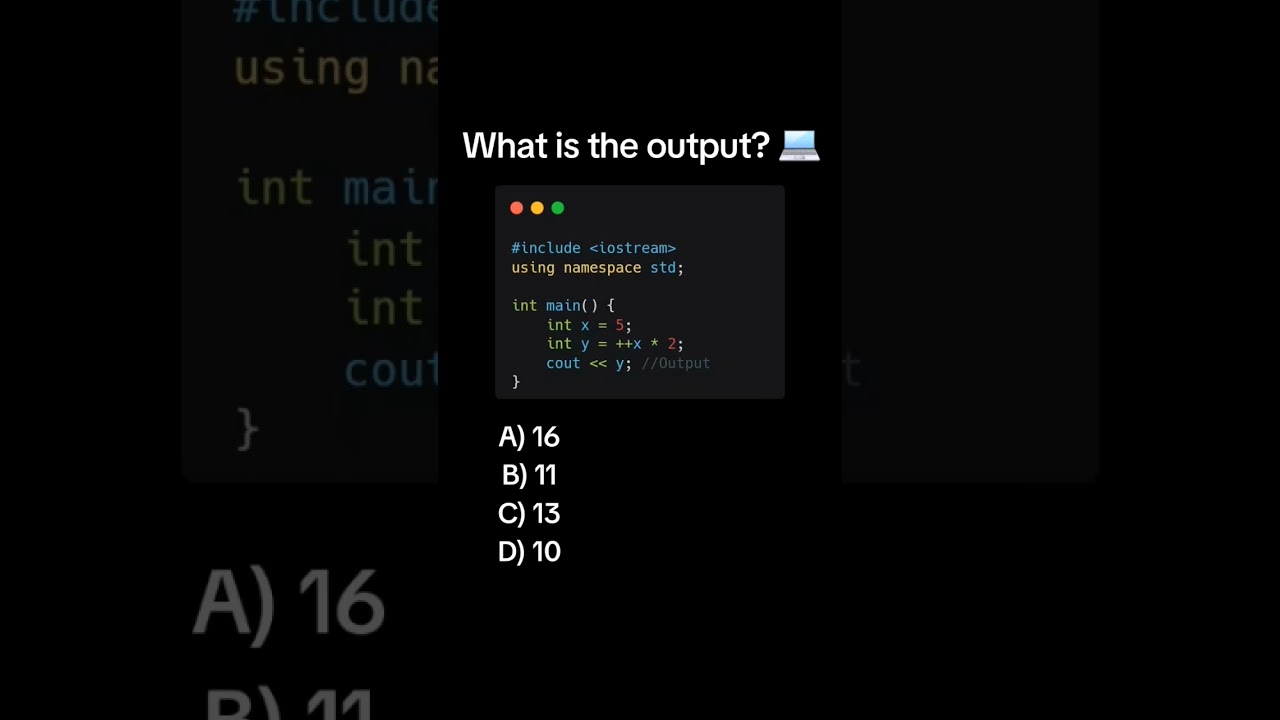 #learntocode #coding #programming #software #engineering #puzzle #cplusplus #viral #shorts