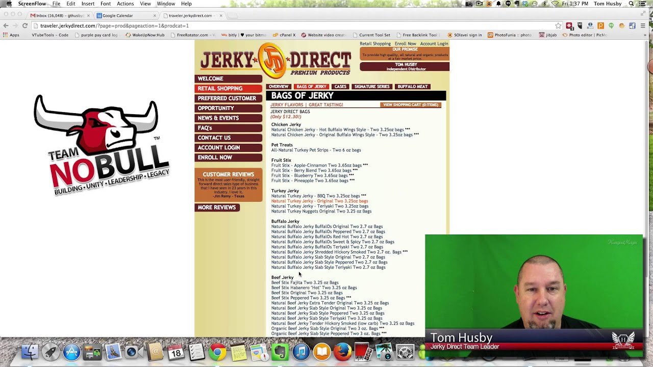 Jerky Direct Flavors