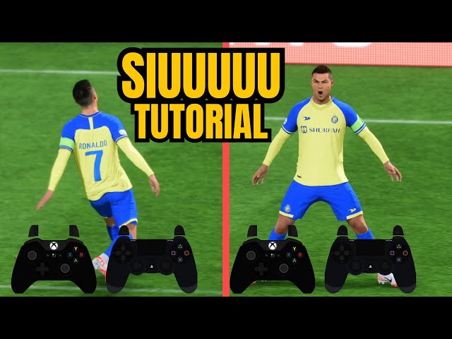 How to do 'SIUU' in EA FC 24 and celebrate like Ronaldo