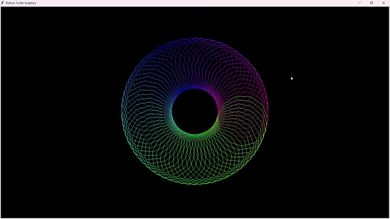 python turtle || Python Graphics Design Library