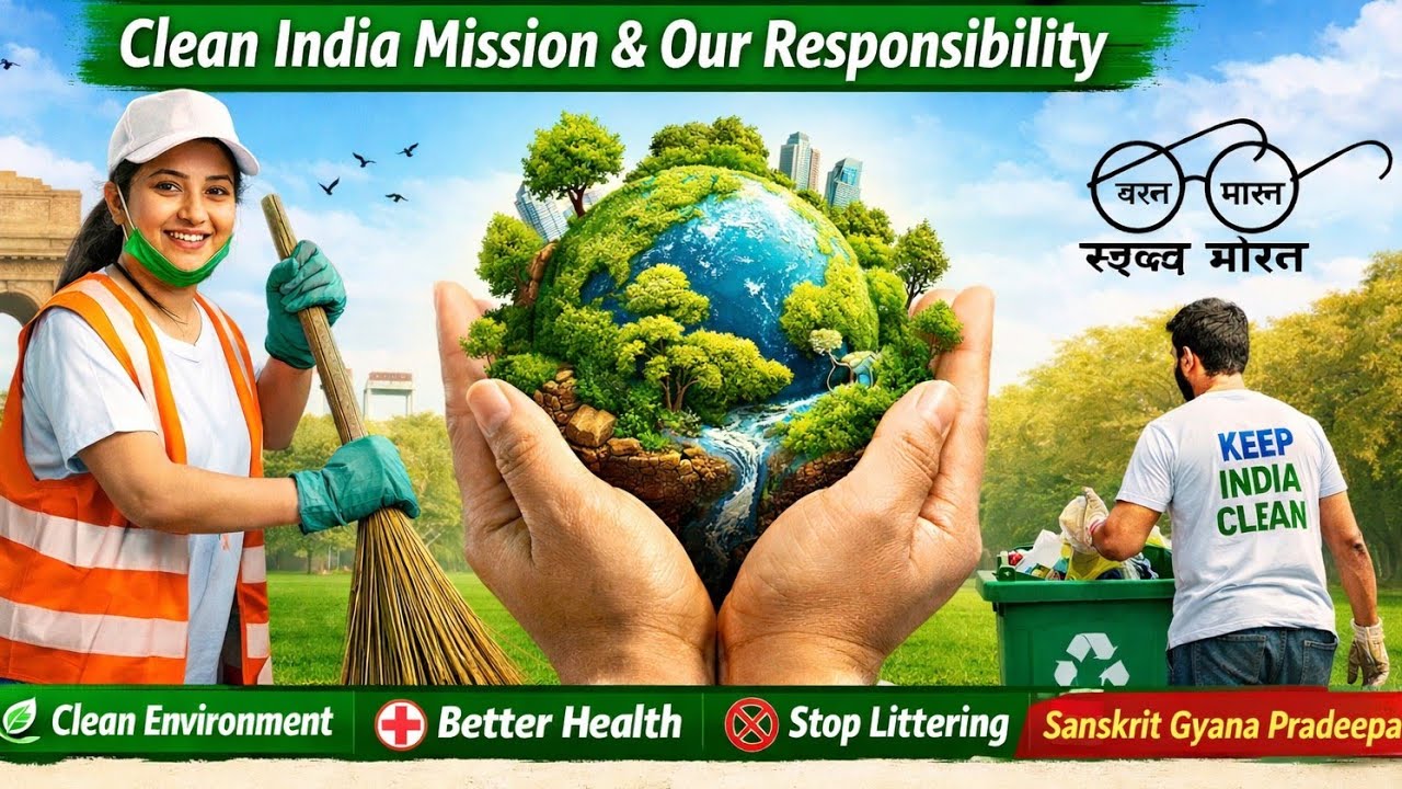 “Swachh Bharat Abhiyan | Clean India, Better Future 🇮🇳”
