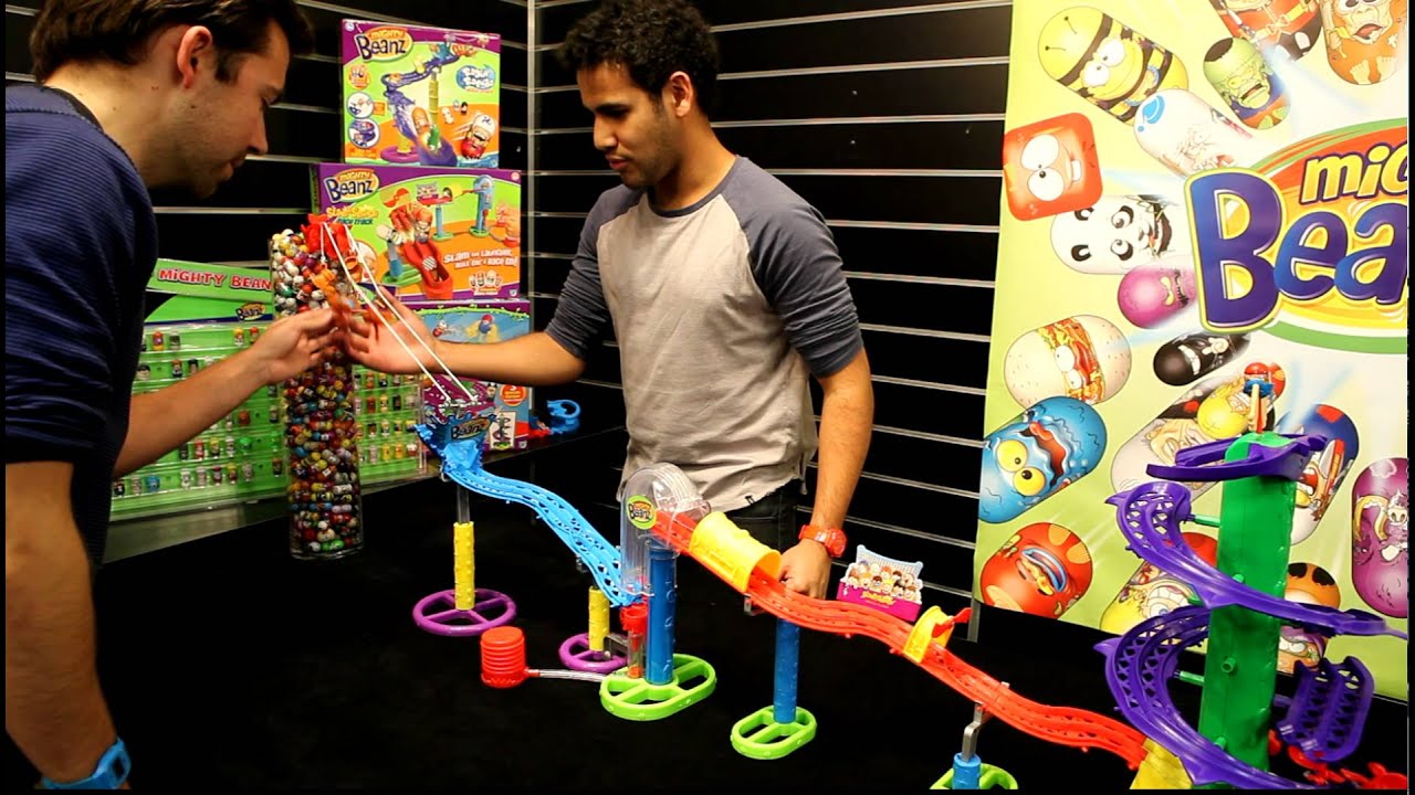Mighty Beanz Mega Track RACING.mov