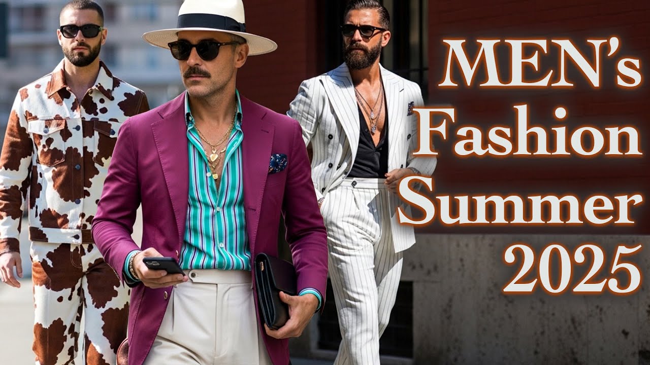 Men’s Summer Fashion 2025 – How Stylish Men Dress. Timeless Italian Menswear. Pitti Uomo Summer 2025