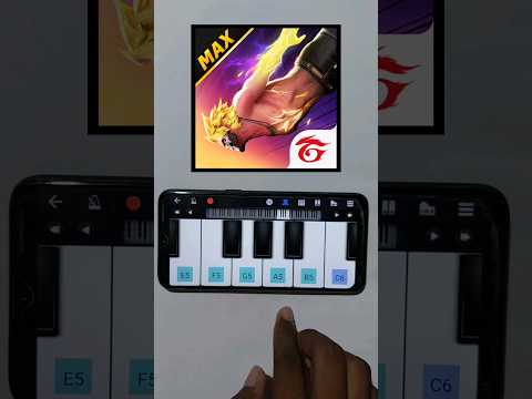 FREE FIRE TUNE ๐ฅ๐ฅ | Easy Mobile PianoTutorial | #shorts #trendingshorts #ytshorts #pianotutorial