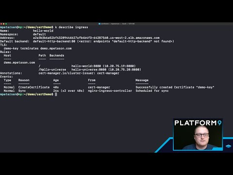 How to setup Cert-Manager and an Nginx Ingress Controller with PMK ...