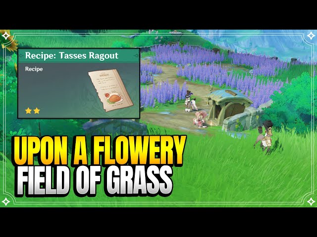 Genshin Impact: Upon a Flowery Field of Grass quest guide and location