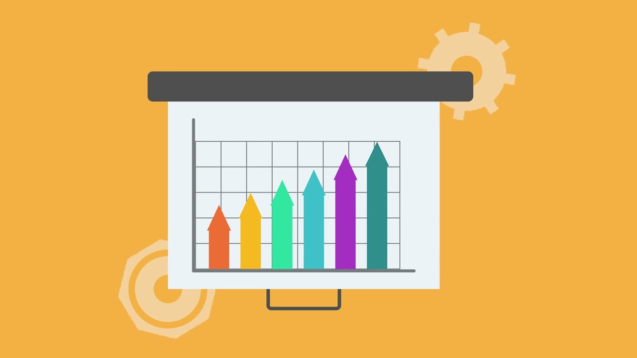 Infographic visualizations 4K animation free download
