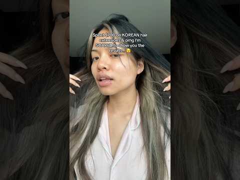 Half of you did NOT like this $700 hair transformation 🫣 #hairstyle #kpopidol #koreanstyle