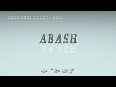 abash - pronunciation + Examples in sentences and phrases