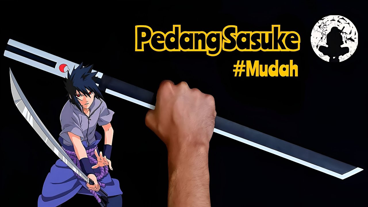 Diy: Cara membuat pedang sasuke kusanagi dari kertas. Pedang kertas yang mudah