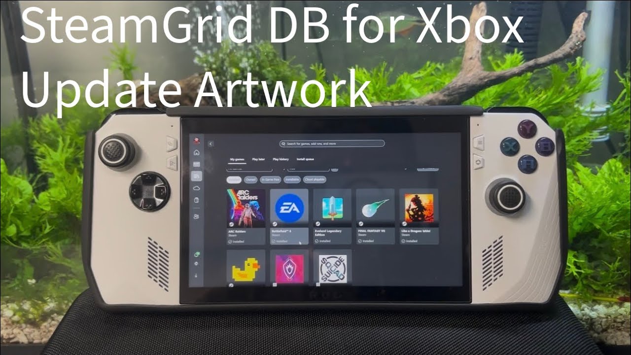 SteamGridDB for Xbox | Update Artwork Xbox App