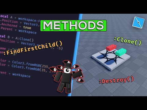 Roblox Scripting Tutorial - Ep 11 | Methods (object functions)