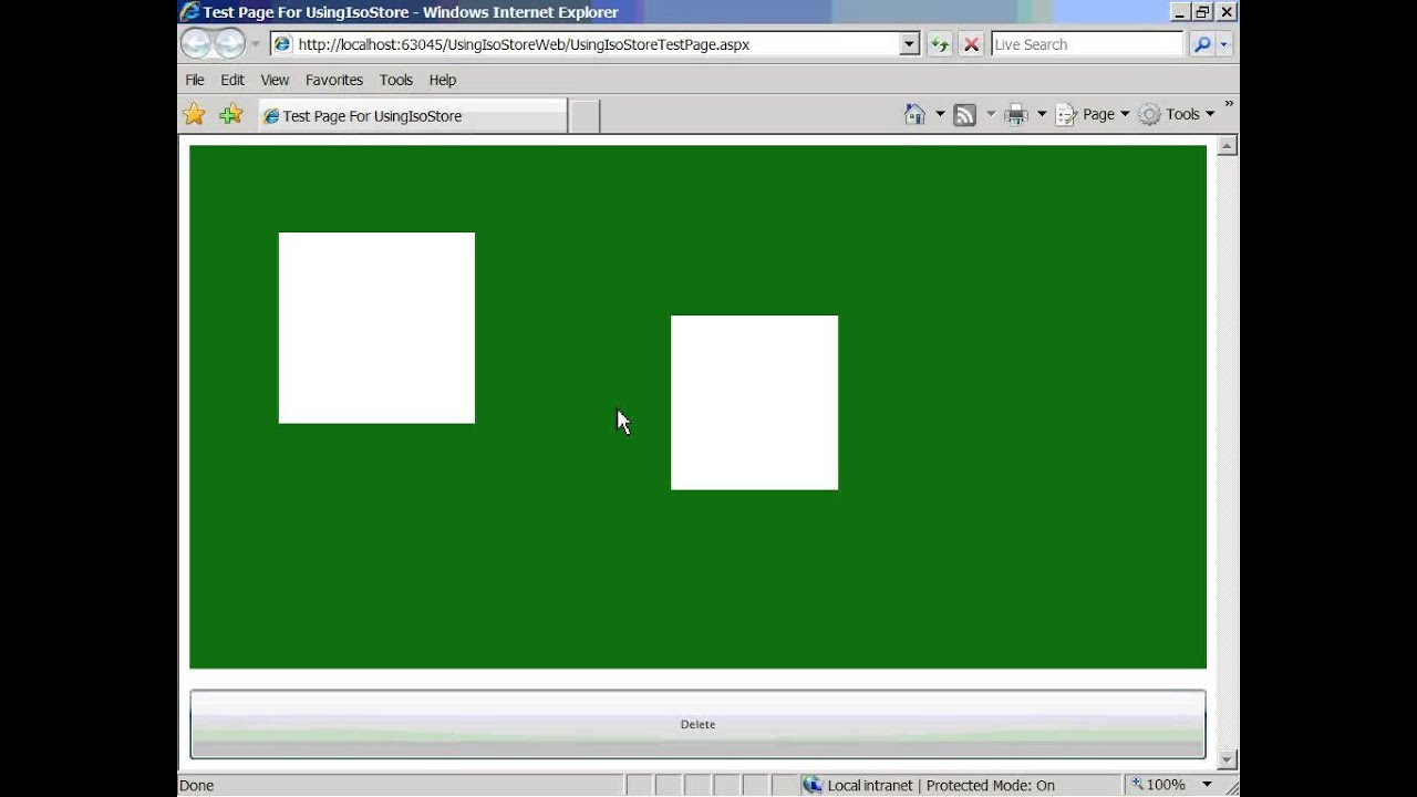 28  Silverlight   Using Isolated Storage