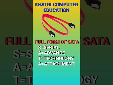 FULL FORM OF SATA CABLE 🖥️🖥️ #viral #cable #computer