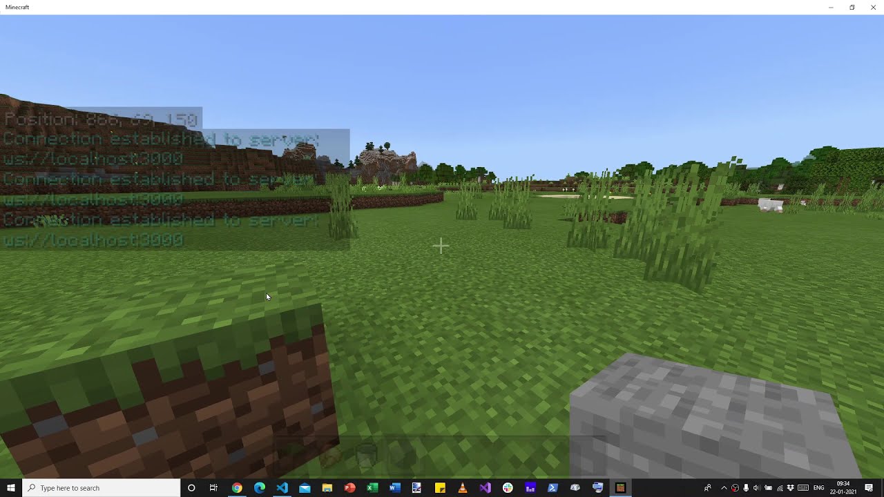 Github Sanand0minecraft Websocket Control Minecraft Using Websockets In Javascript And Python 2050