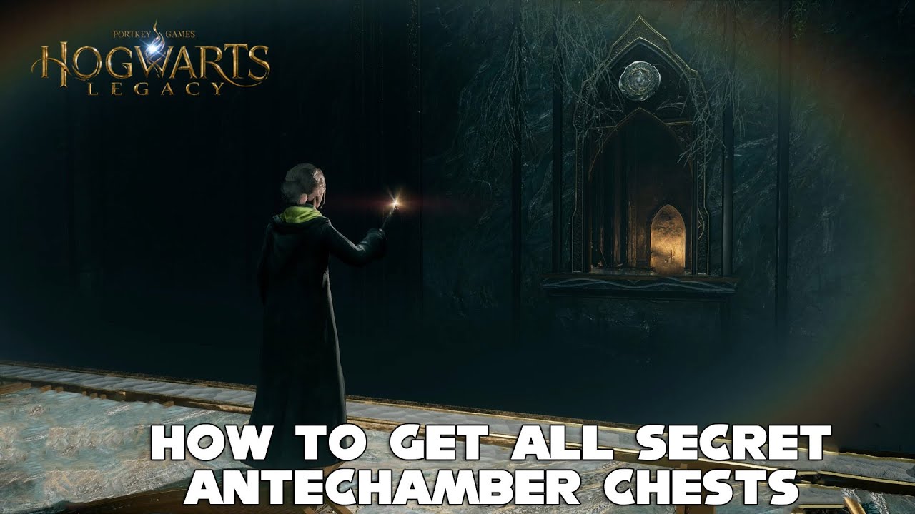 Hogwarts Legacy - Antechamber Puzzle Solution And Both Secret Chests Guide