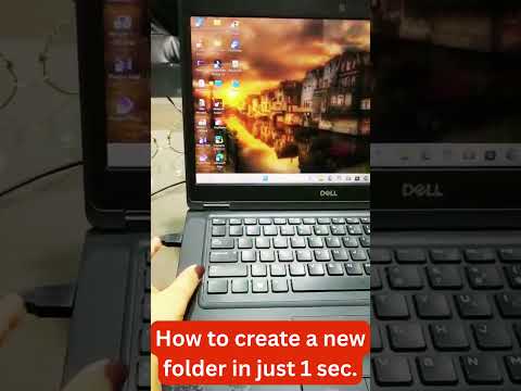 ๐create a new folder ๐in 1 second on ๐ป #shorts #folder #viral #shortcutkeys #newtrick