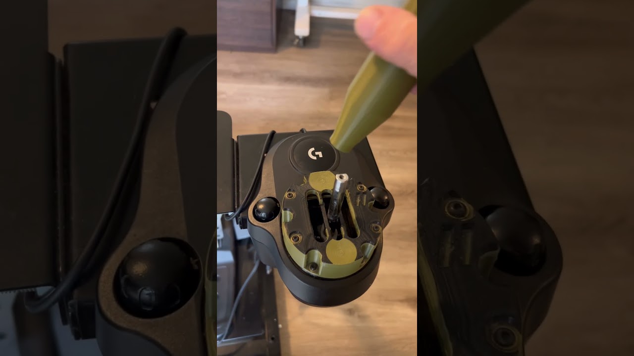 Logitech G923 Shifter MOD | Sequential Shift knob + H-Pattern Upgrade! #hyatchi #logitechg29 #g923