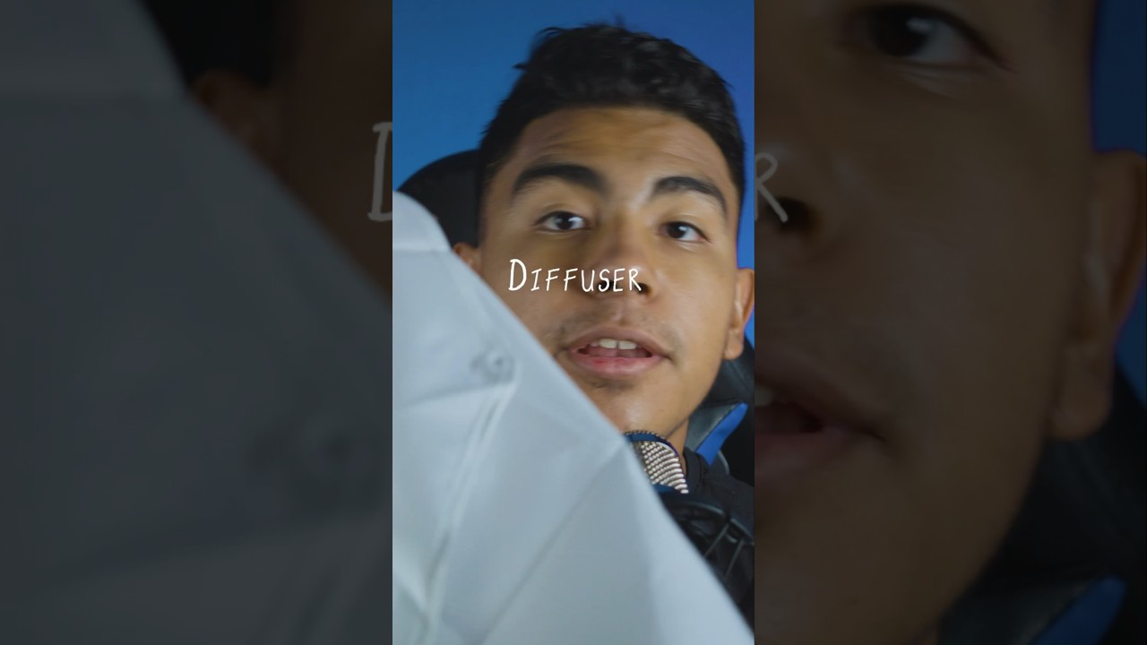 WHAT IS A DIFFUSER? | Getting cinematic lighting #cinematiclighting #shorts