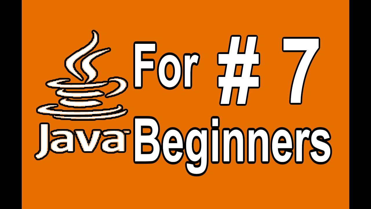 7 . Java User Input in with Scanner - Java Programming Tutorial For Beginners