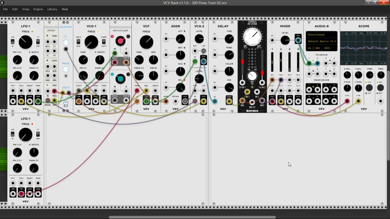 VCV Rack - Pulse Train
