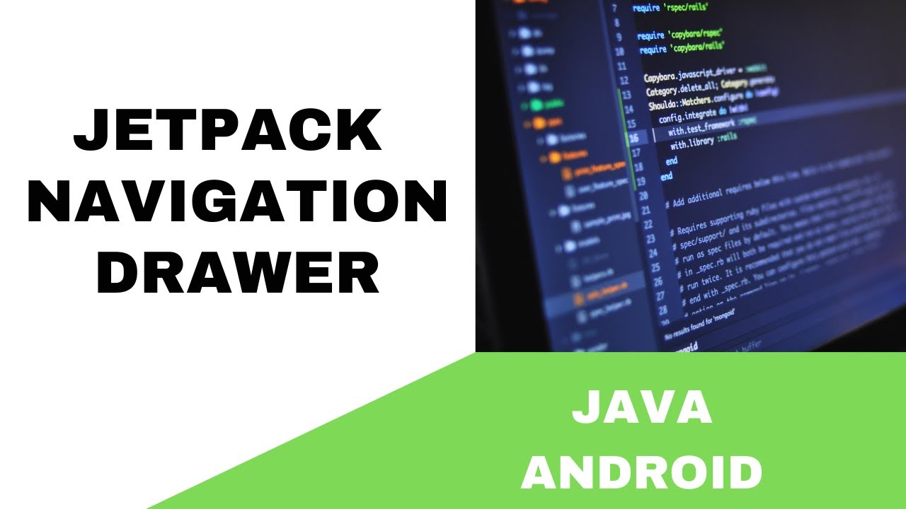 ANDROID - JETPACK NAVIGATION DRAWER || TUTORIAL  IN JAVA ||