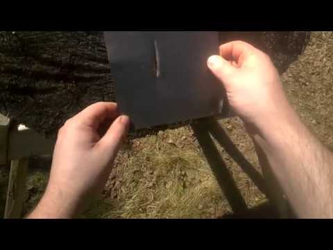 Testing 22 Gauge Steel Against a Tomahawk