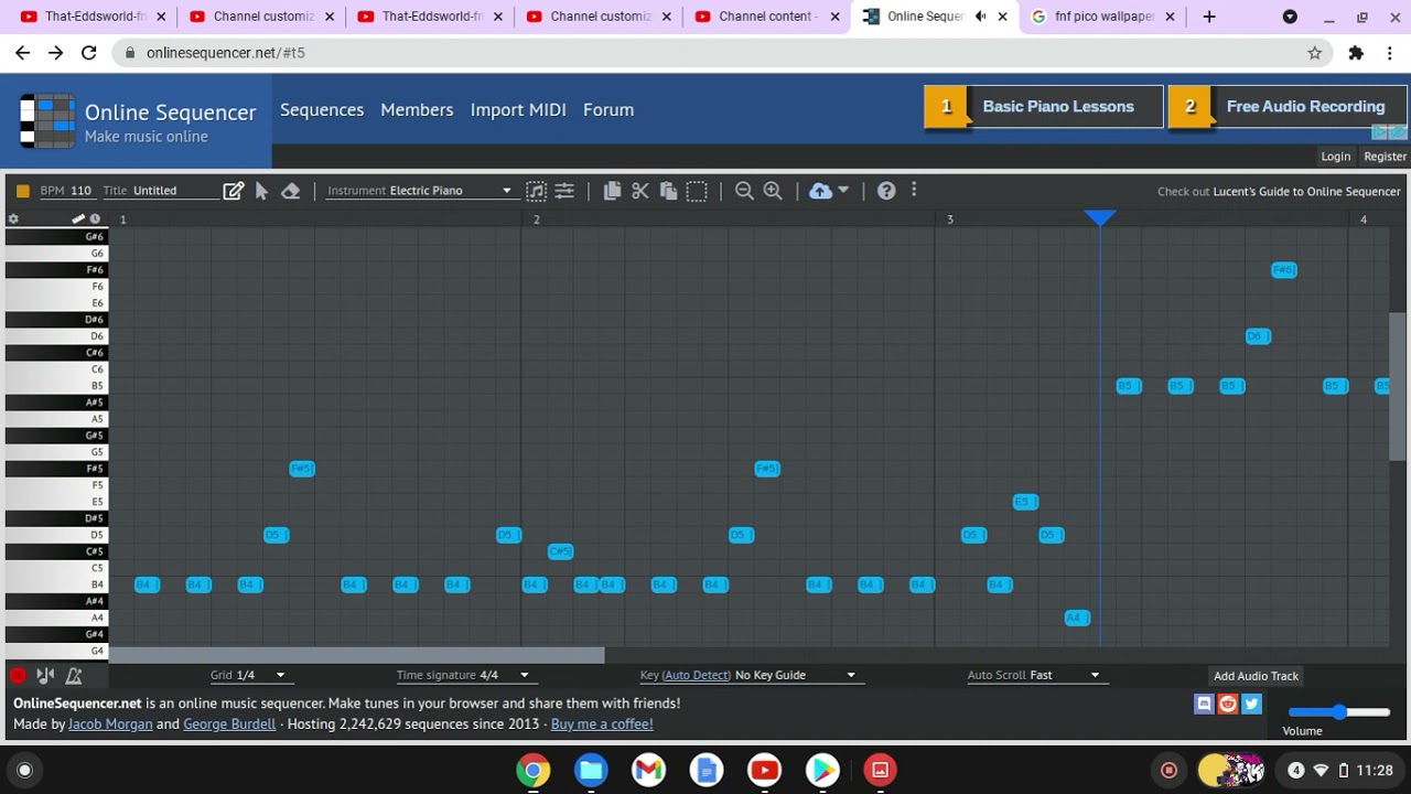 Fnf mom start in onlie sequencer!