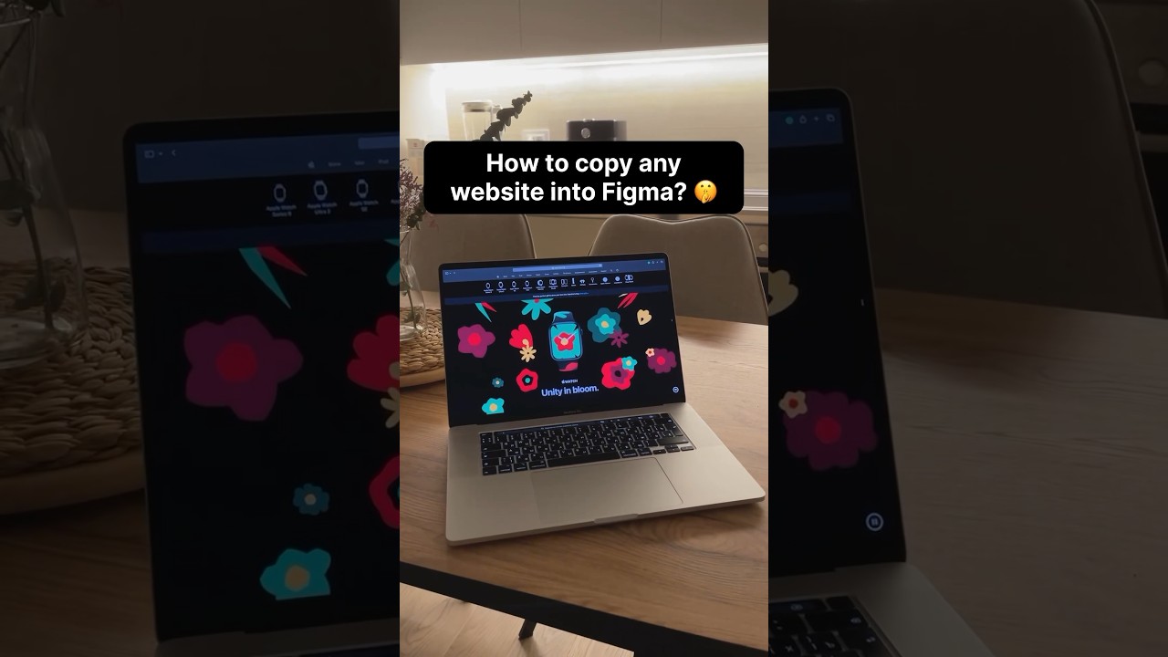 How to COPY any Website into Figma❓ #ui #design #tech #coding #tutorial #figma #graphicdesign