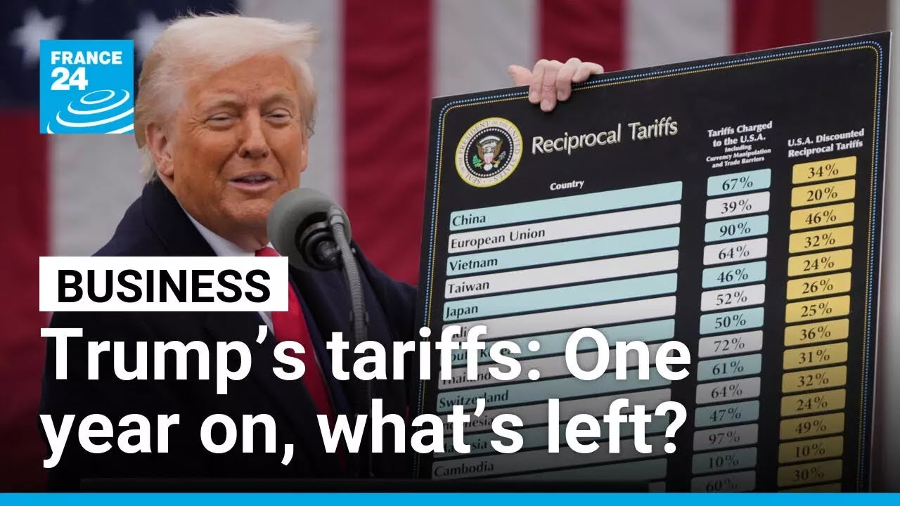 One year on, what remains of Trump's tariffs? • FRANCE 24 English