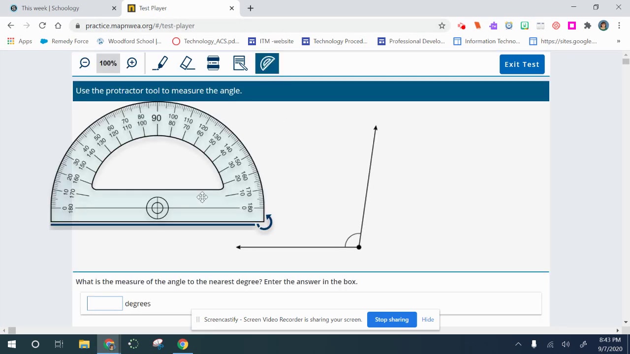 4th grade MAP practice test