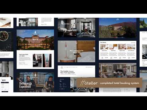 Hoteller | Hotel Booking WordPress | Themeforest Website Templates and Themes
