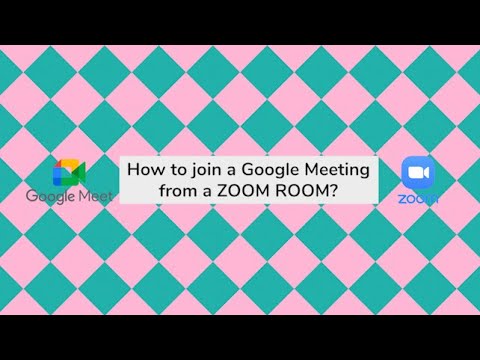 Zoom Room joining Google meet