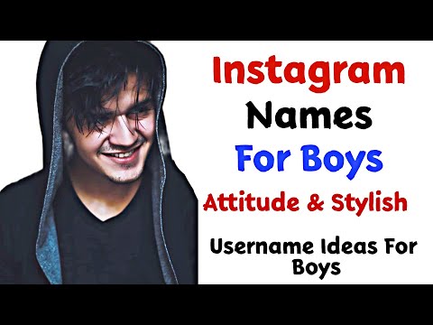 TOP 20 Instagram names for boys attitude| Instagram username ideas for boys 2024 😎