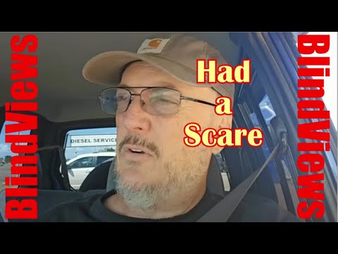 Campervan Kevin had a scare that sent him to the hospital
