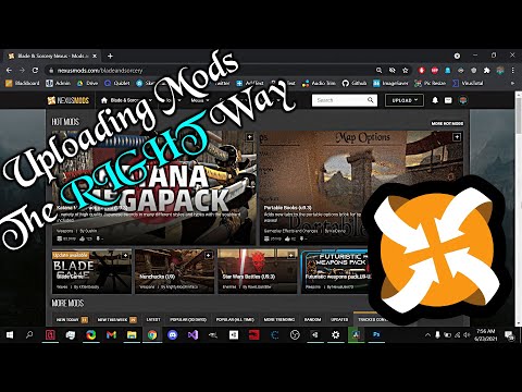 The RIGHT Way How To Upload Mods to Nexus Mods
