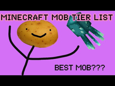 MINECRAFT MOB TIER LIST
