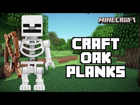 How to Craft Oak Planks in Minecraft in 2024?