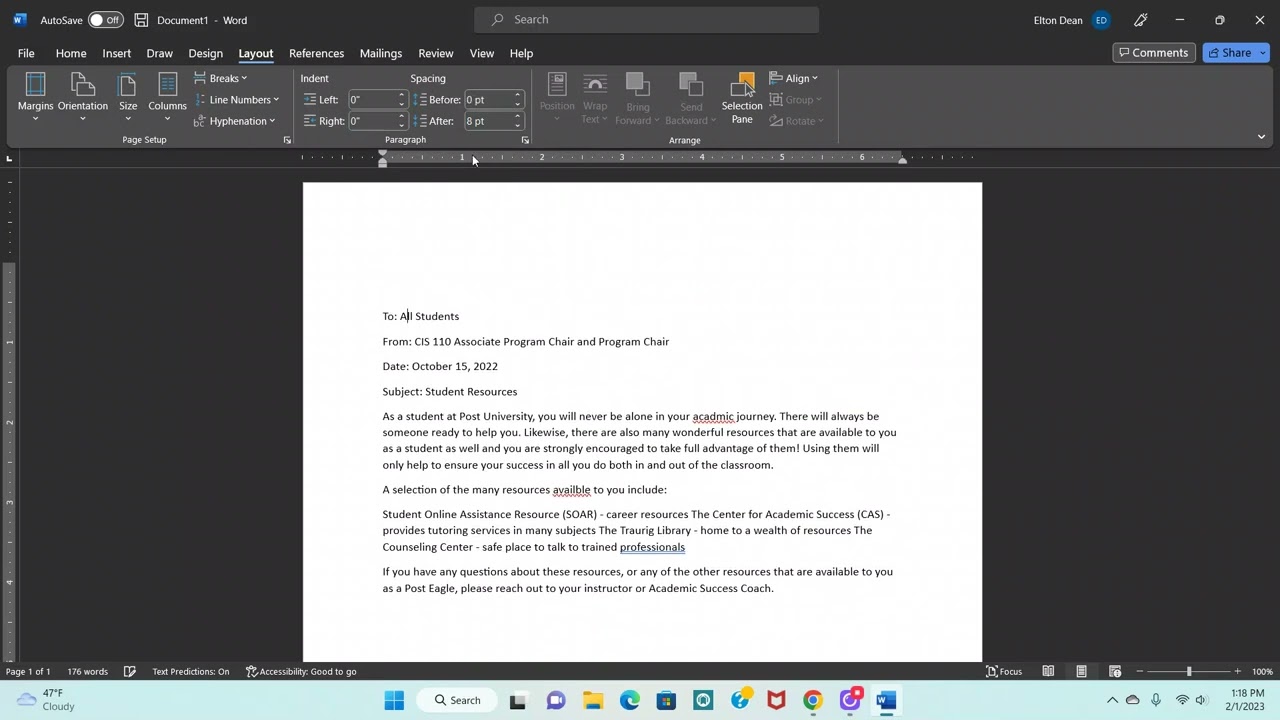 Unit 4 Assignment Demonstration