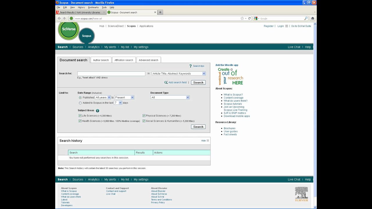 Cited Reference Searching in Scopus