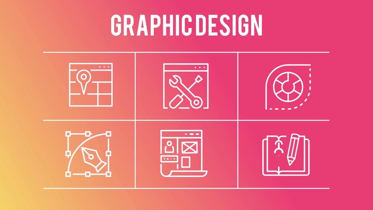 Design Tools - 50 Thin Line Icons