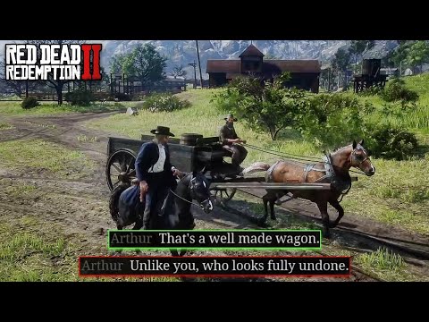 Steam Community :: Video :: Arthur and John Antagonize Wagon Drivers | RDR2