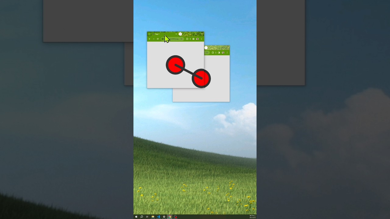 Cross-Browser Window Interaction using p5.js and WebSocket + Code - https://github.com/sahandbabali