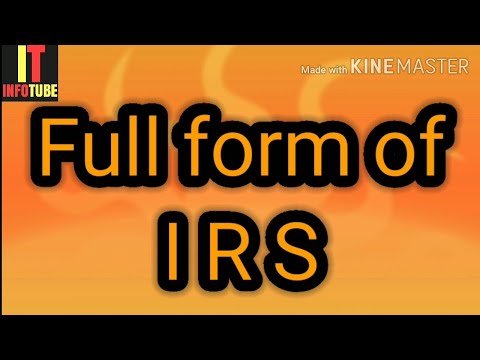 Full form of IRS | What is irs