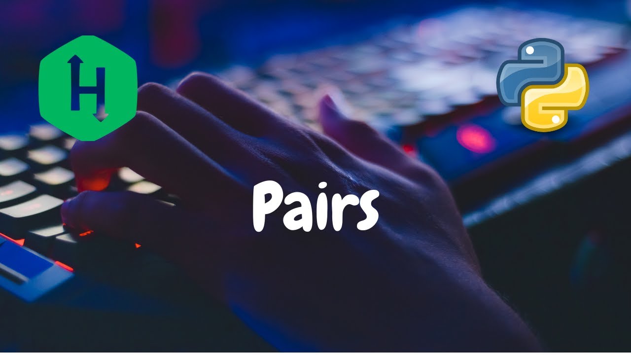 170 - Pairs | Search | Hackerrank Solution | Python