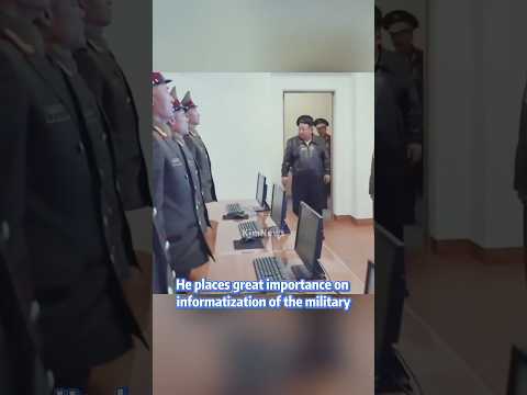He tested soldiers' IT skills #northkorea #kimjongun #shorts